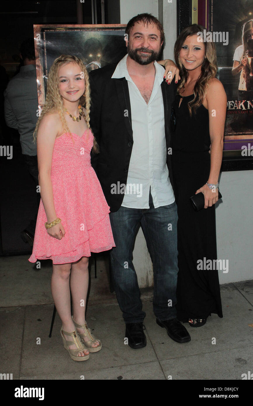 Los Angeles, California, U.S. May 30, 2013. Olivia Cavender,Ro Ze ...