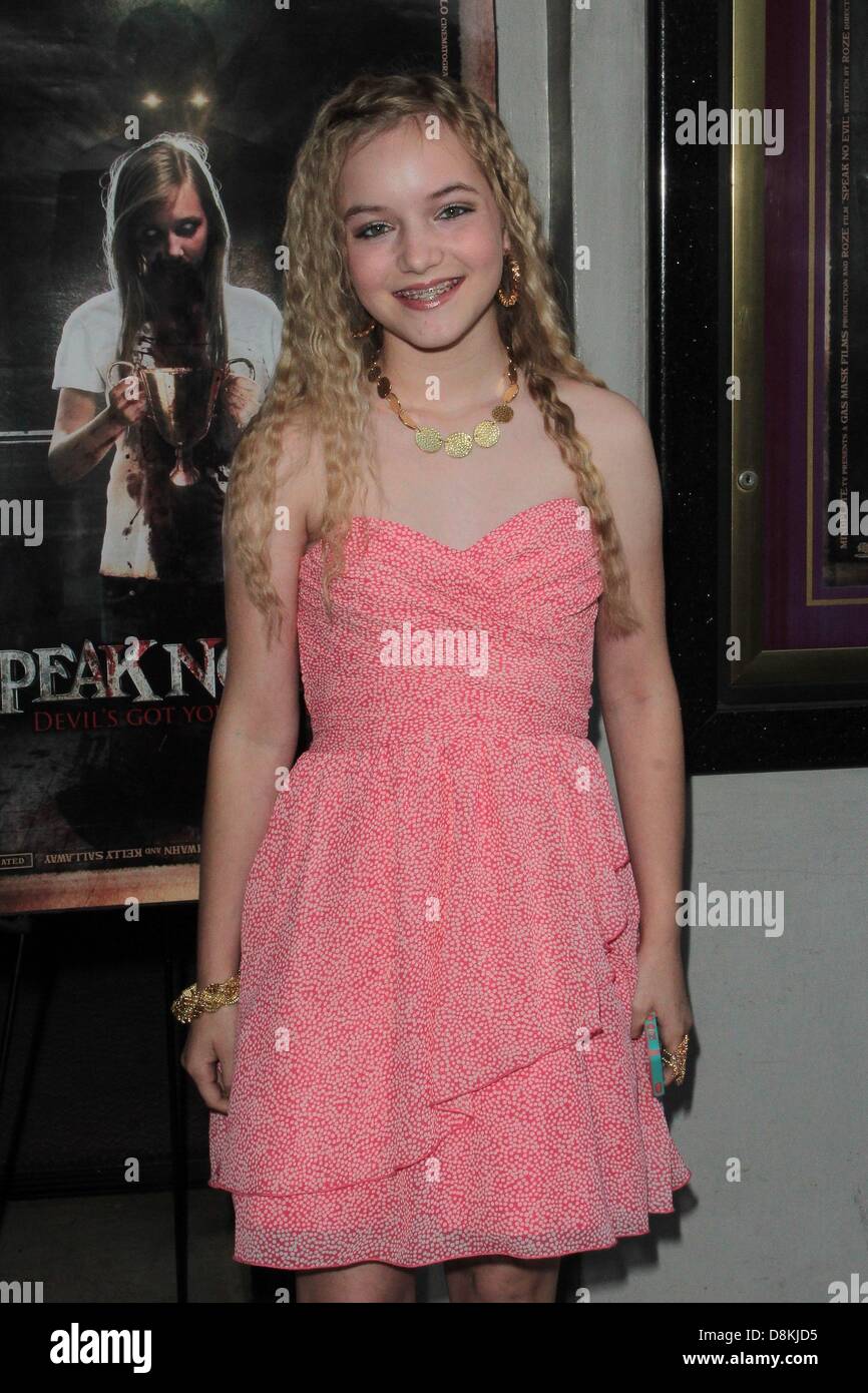 Los Angeles, California, U.S. May 30, 2013. Olivia Cavender attends ...