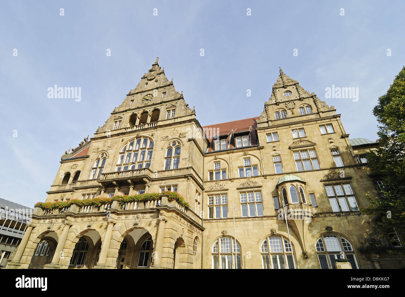 Old Town Hall Stock Photo - Alamy