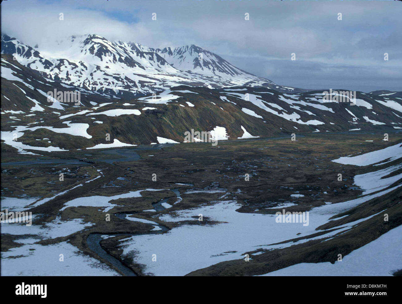 Attu Island in the Aleutian Islands, known for its rugged terrain and ...