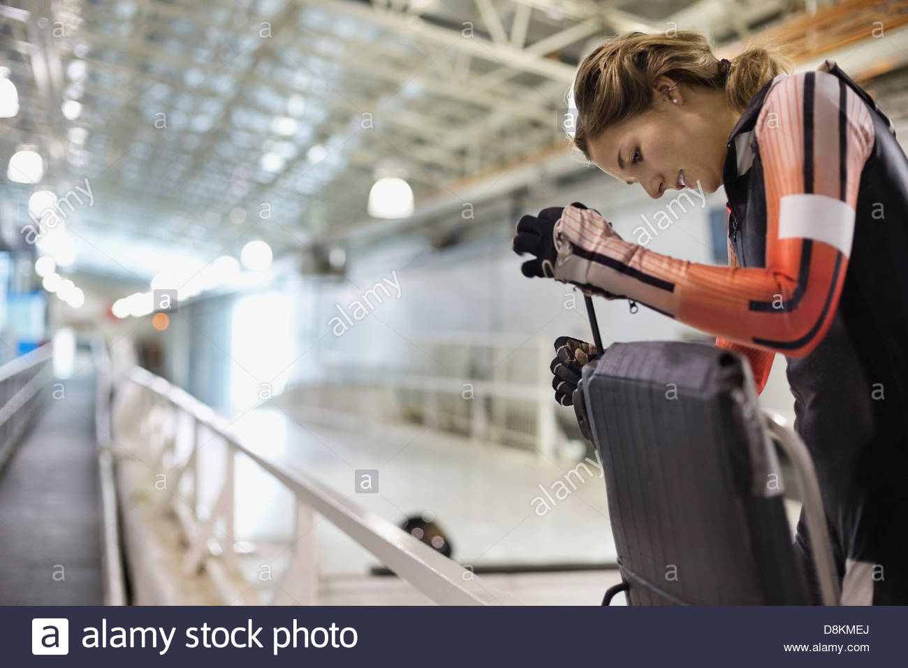 Skeleton sled canada hi-res stock photography and images - Alamy