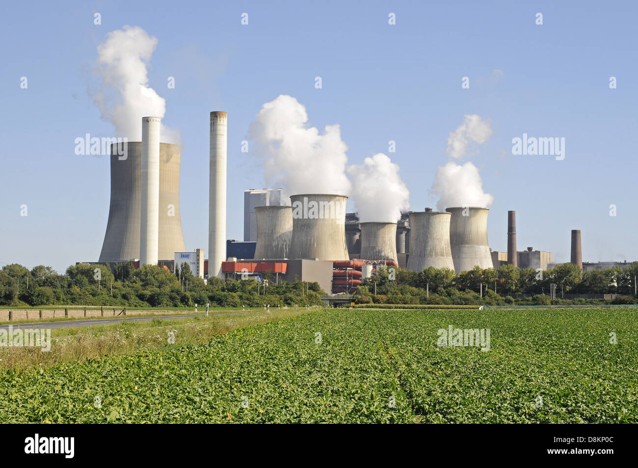 RWE brown coal power plant Stock Photo - Alamy