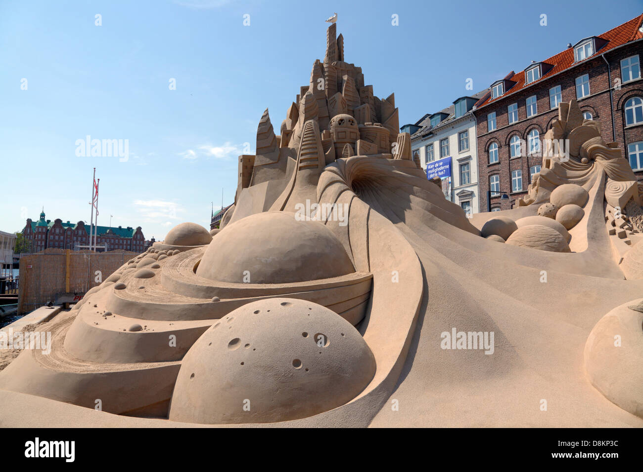 Copenhagen, Denmark. May 30th 2013. 17 sand sculptures of up to 10 ...