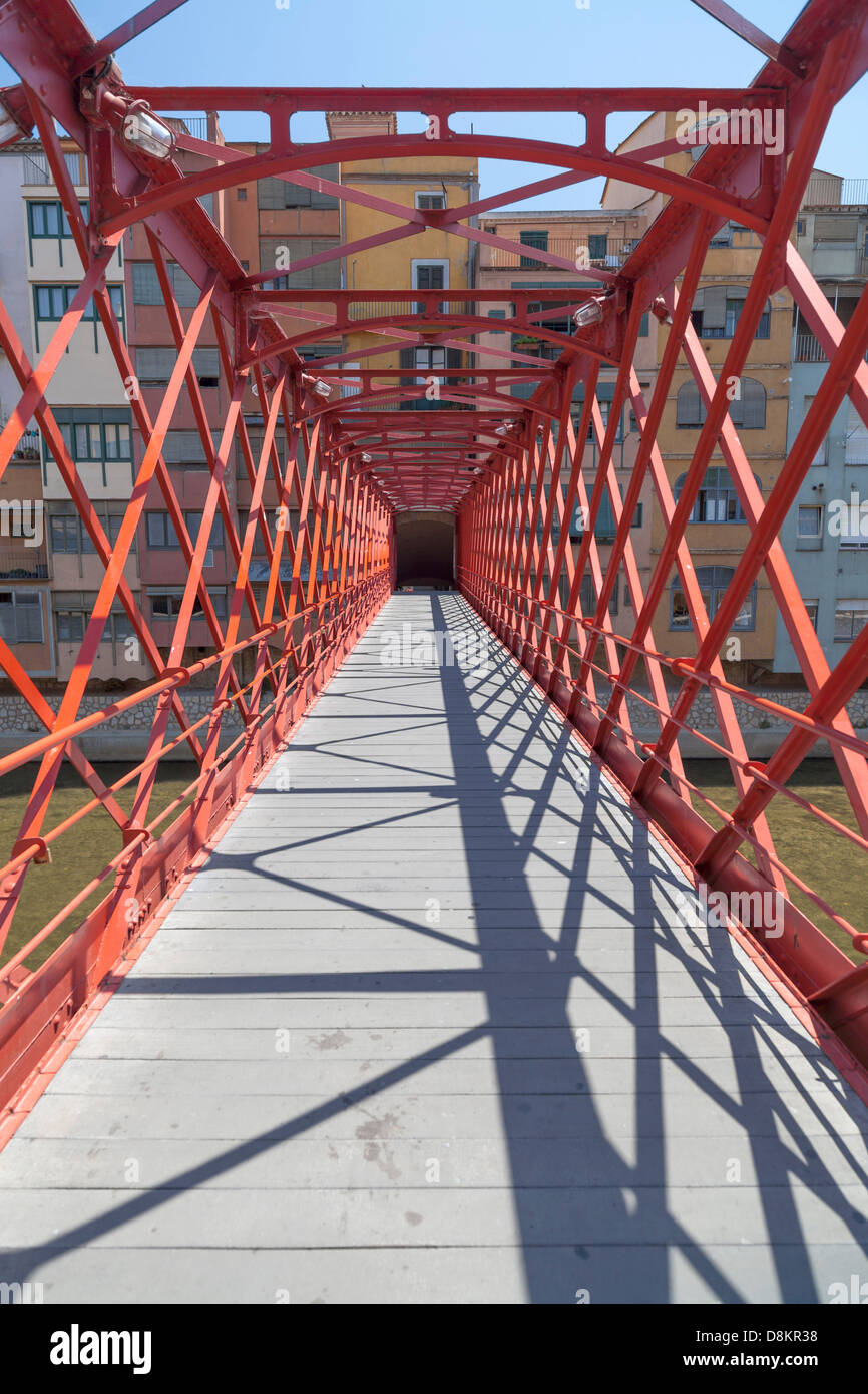 Girona eiffel bridge catalonia hi-res stock photography and images - Alamy