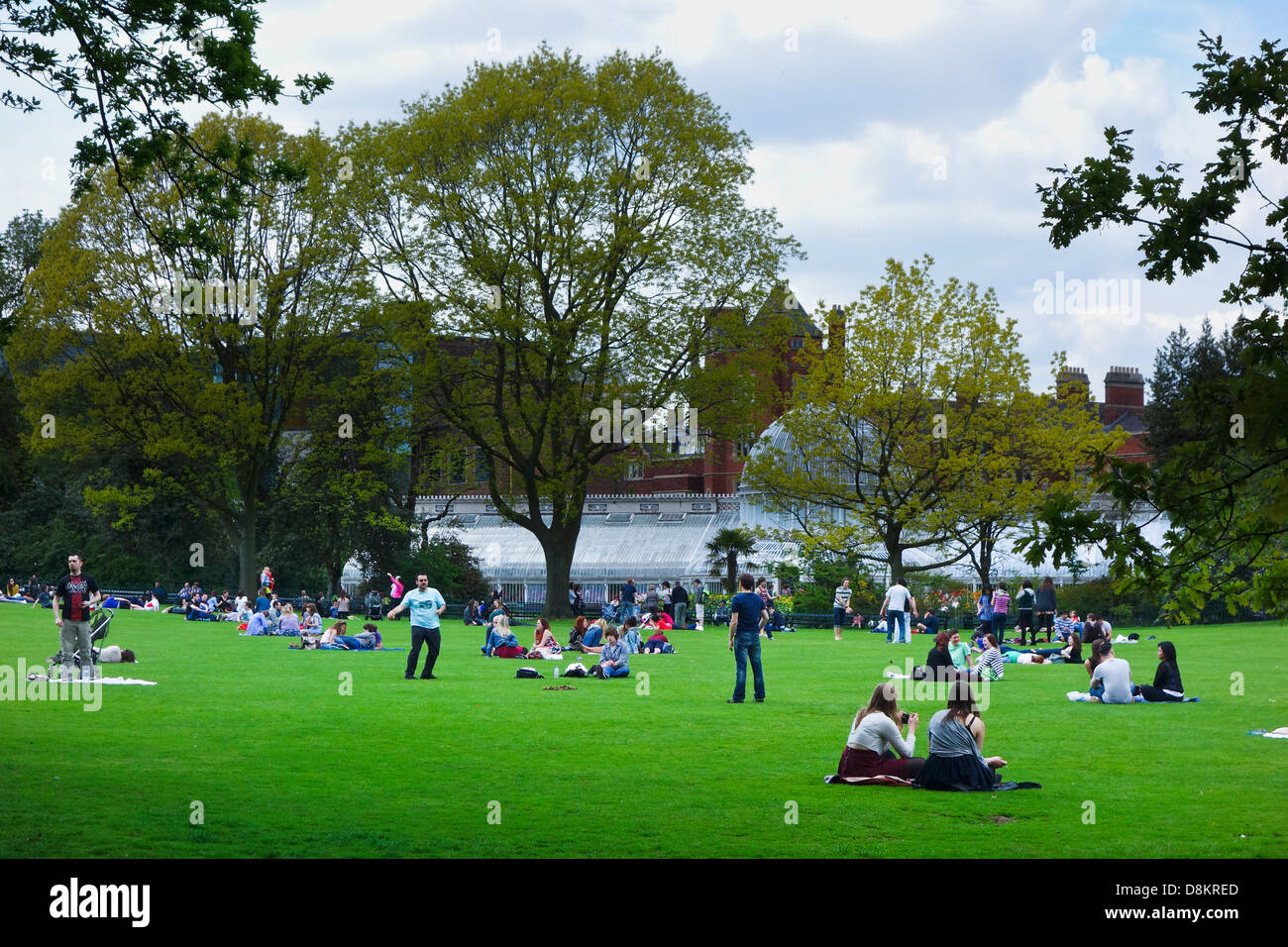 Botanic Park Belfast Stock Photo - Alamy
