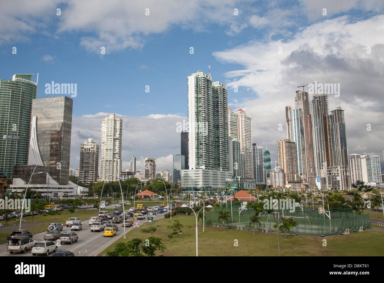 Avenida Balboa, Calidonia, Panama City, Panama Stock Photo - Alamy