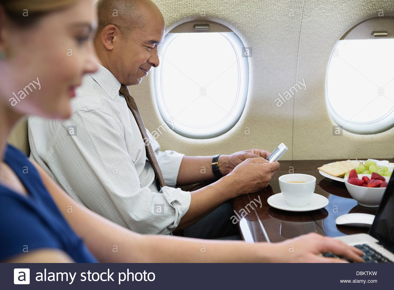 Business Class Airplane Stock Photos & Business Class Airplane Stock ...