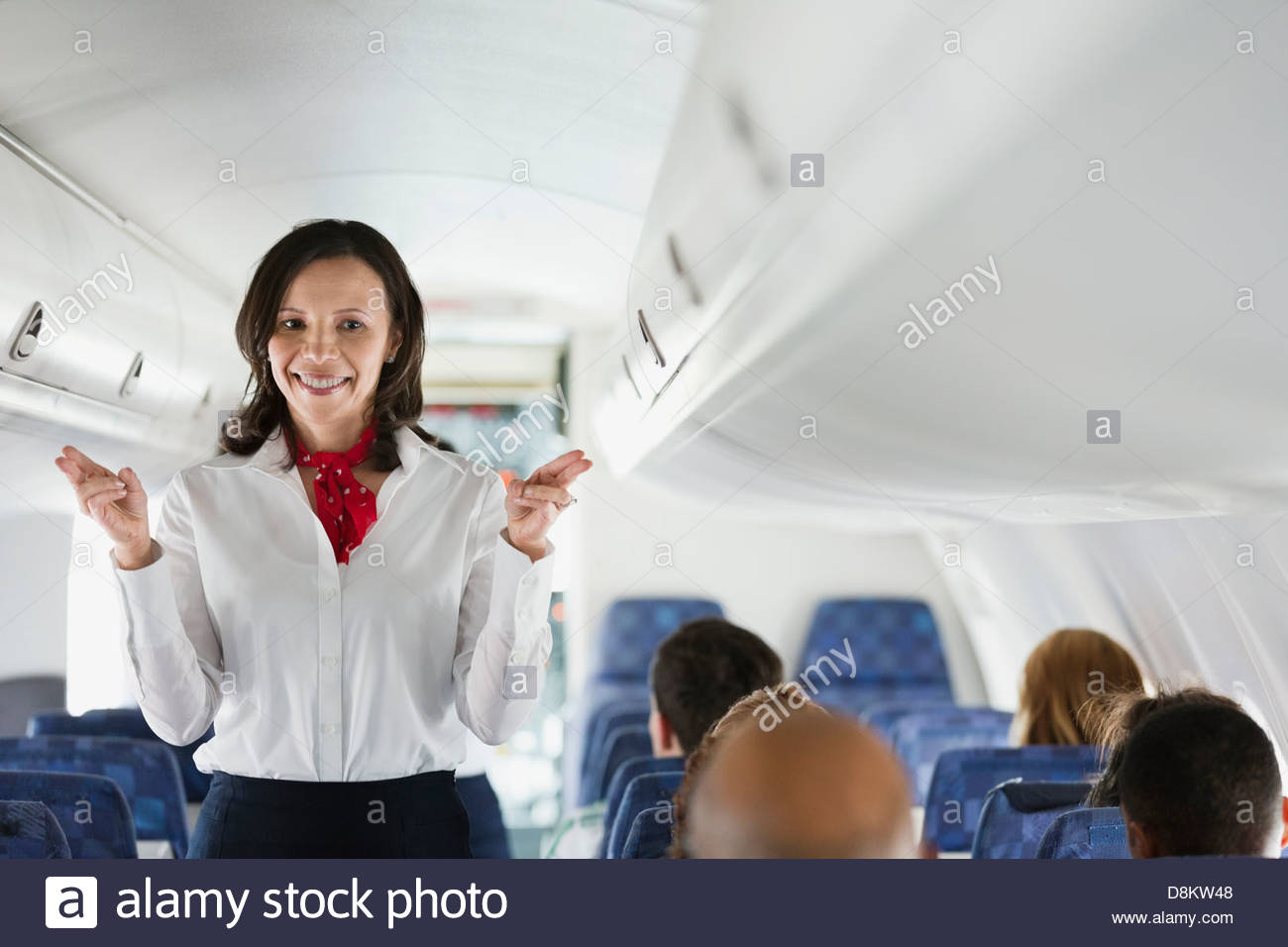 Flight attendant hi-res stock photography and images - Alamy