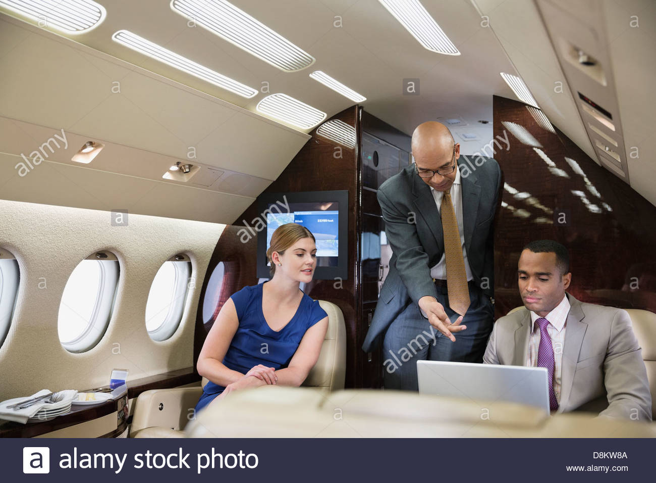 Business jet charter hi-res stock photography and images - Alamy