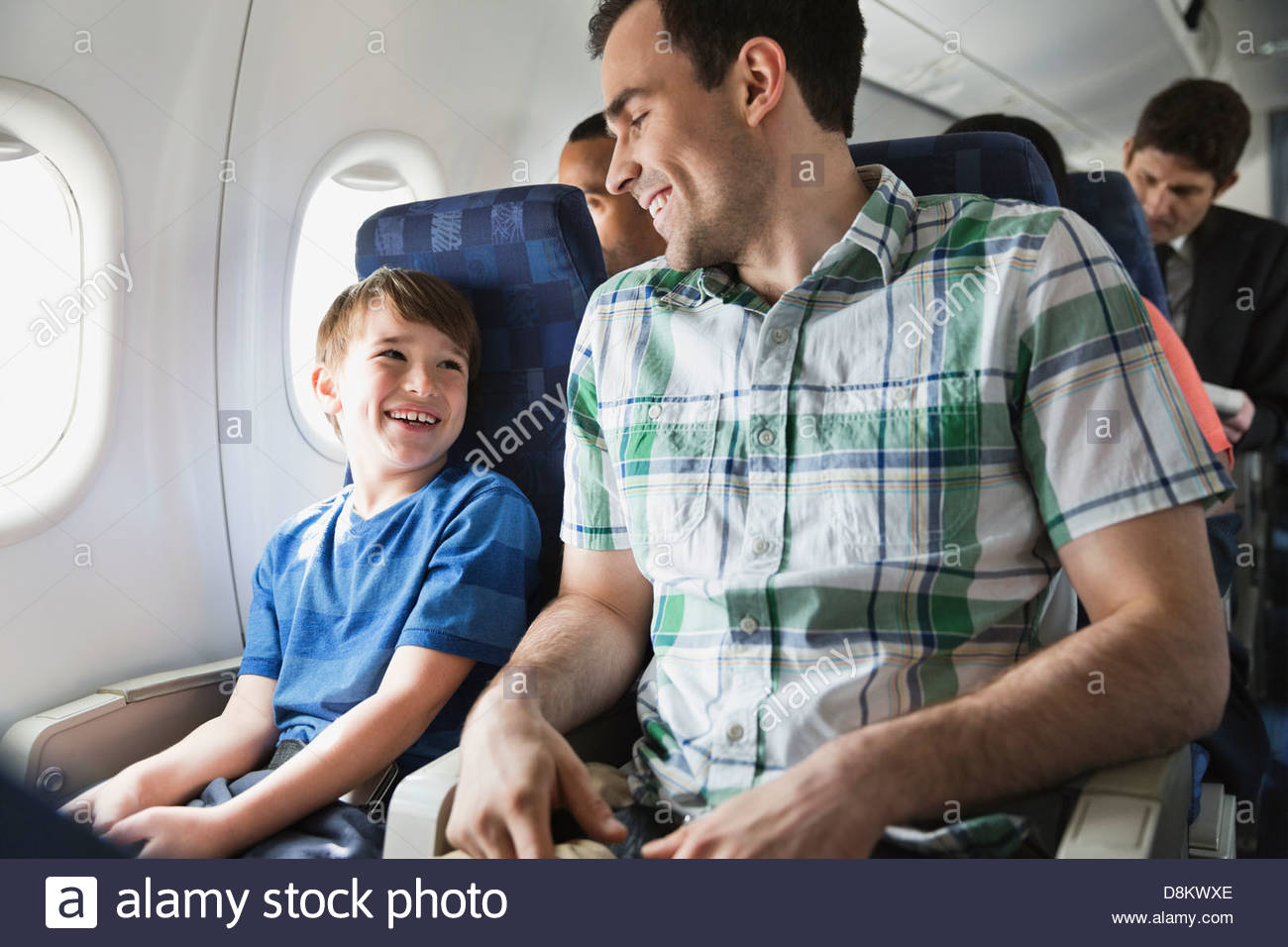 Child airplane hi-res stock photography and images - Alamy