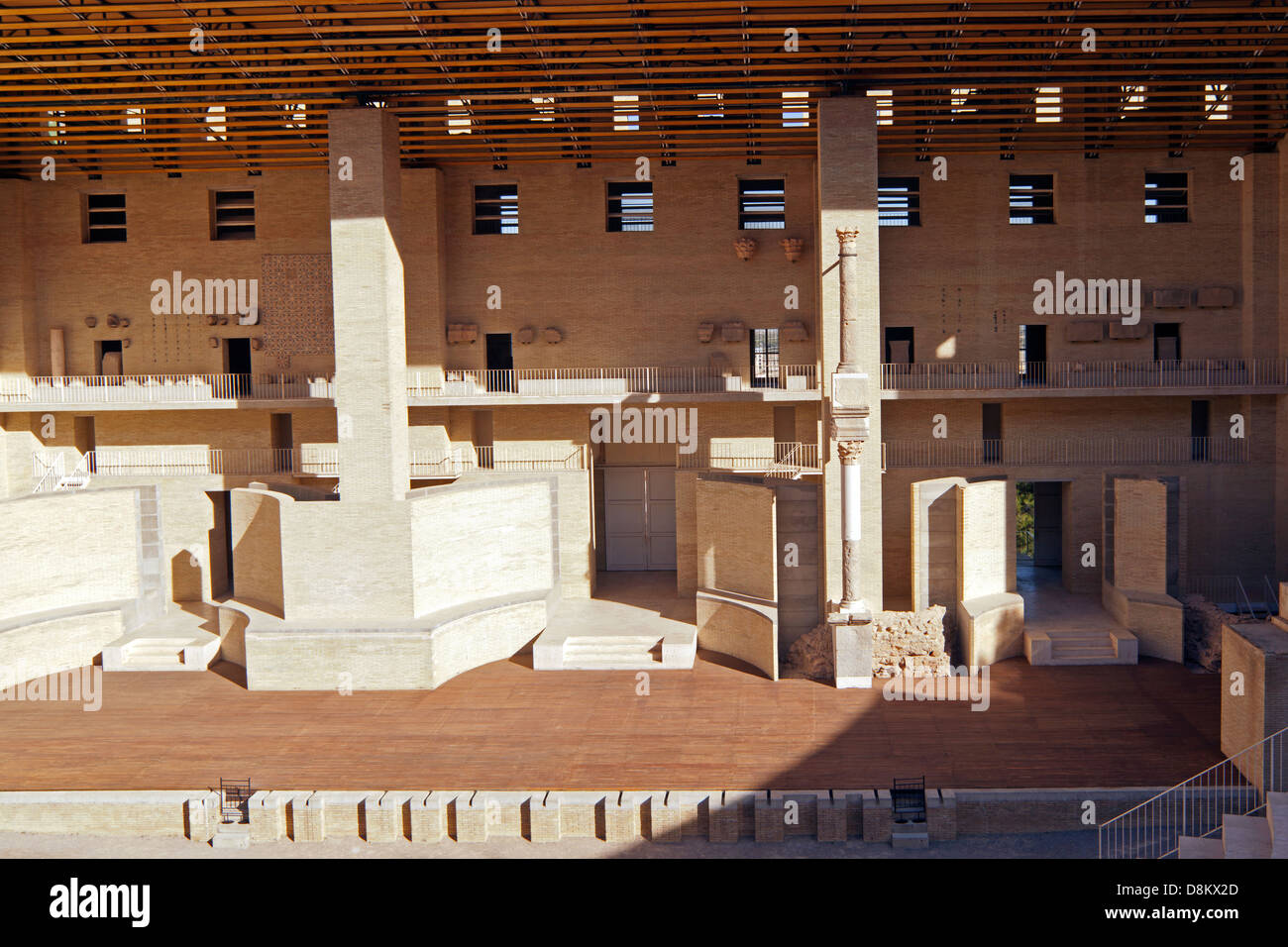 Stage of the Roman Amphitheatre in Sagunto Stock Photo - Alamy