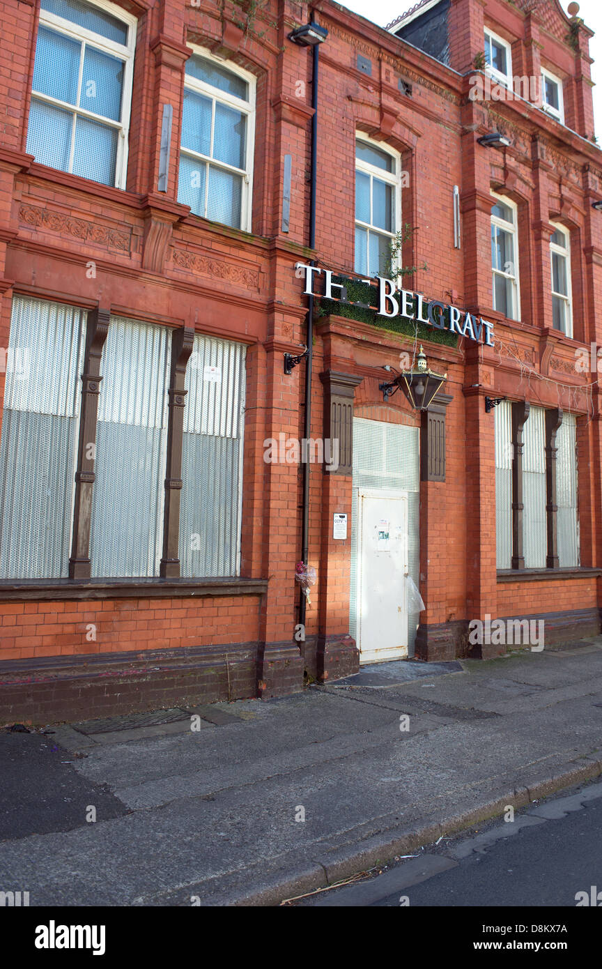 The Belgrave pub, Aigburth, Liverpool, England, UK Stock Photo - Alamy