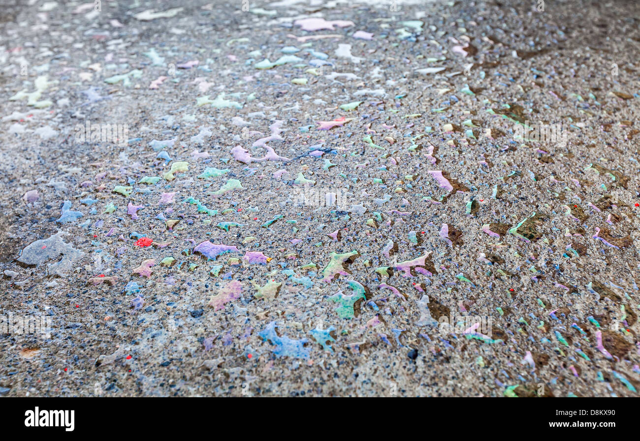 Oil spill on asphalt hi-res stock photography and images - Alamy