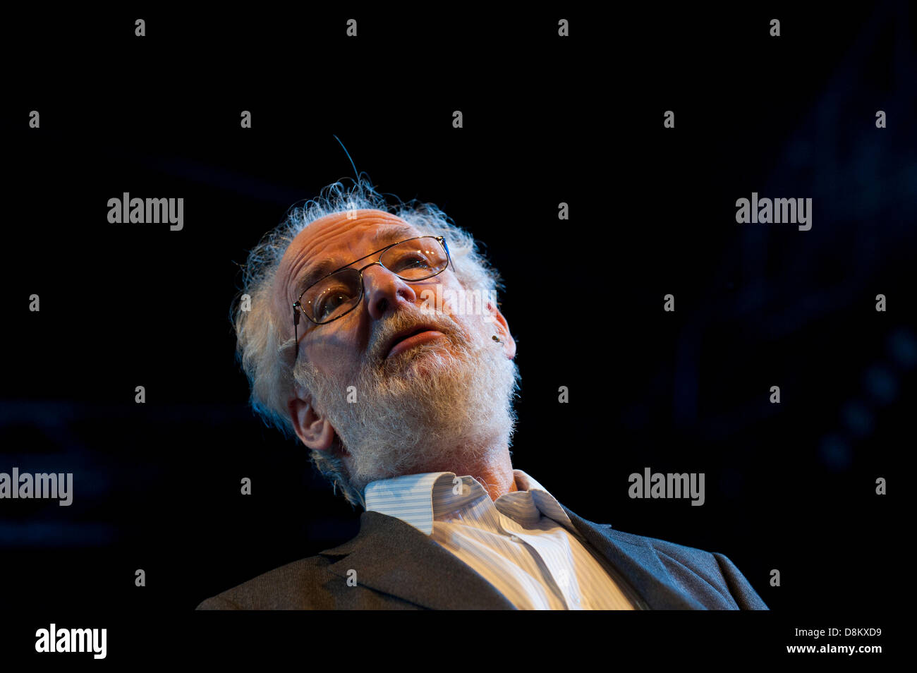 Hay-on-Wye, UK. 31st May 2013. David Crystal, the linguistics prof ...