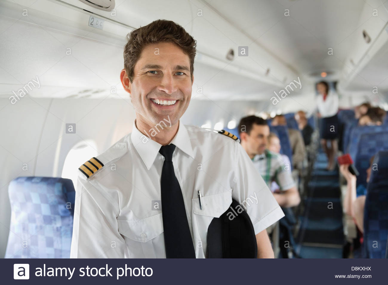Airplane cabin hi-res stock photography and images - Alamy