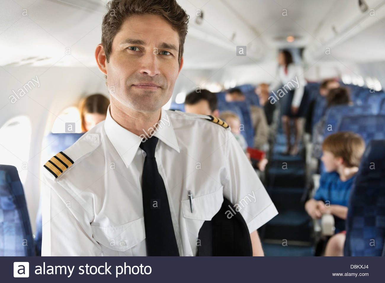 Cabin crew male hi-res stock photography and images - Alamy