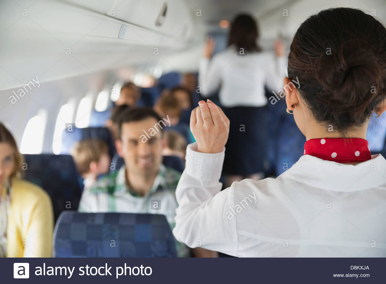 Flight attendant hi-res stock photography and images - Alamy