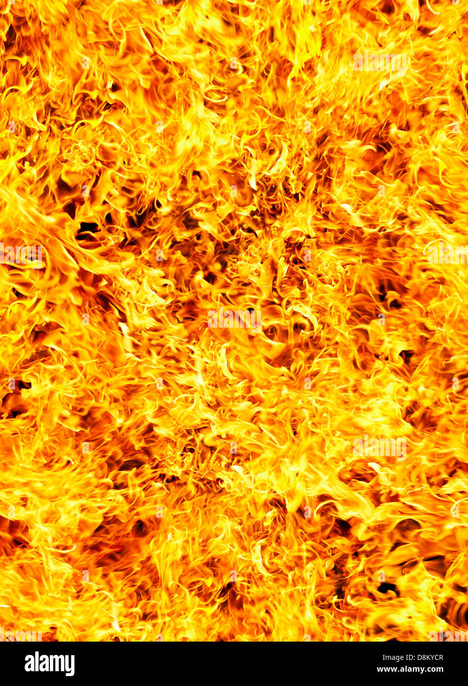 Fire photo on a black background Stock Photo - Alamy