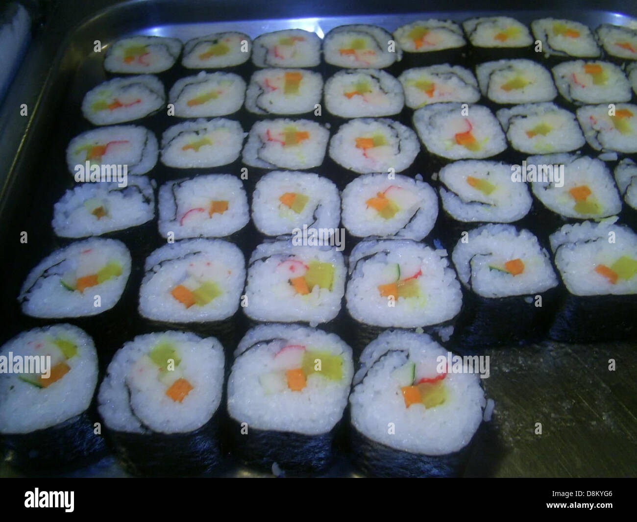 Sushi is a traditional Japanese dish consisting of vinegared rice ...