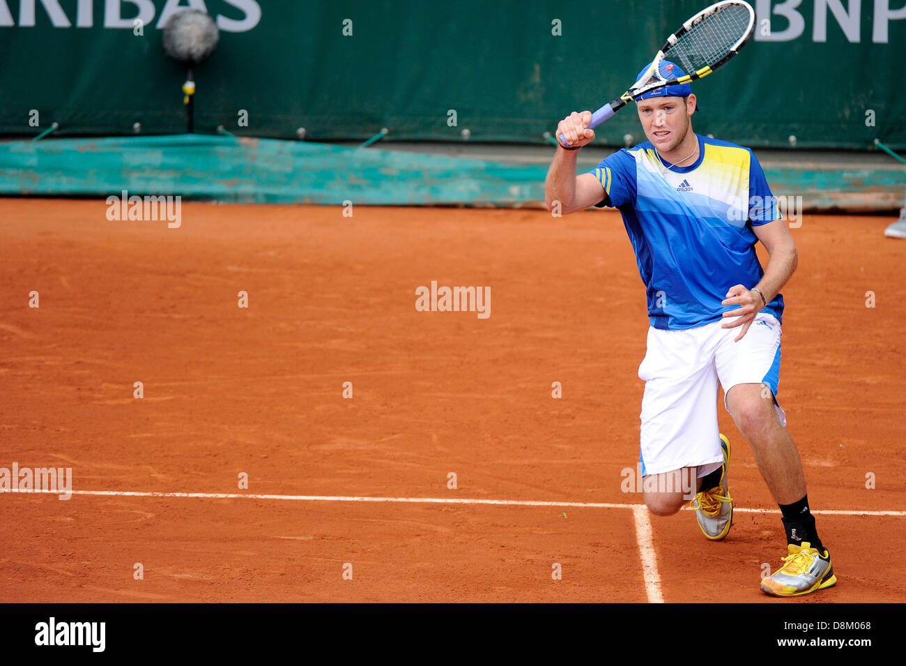 Paris, France. 31st May 2013. Jack Sock of the United States of America ...