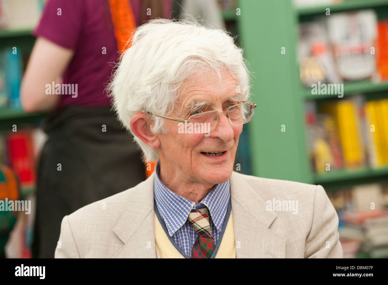 Hay-on-Wye, UK. 31st May 2013. Dr. Jim Swire, a member of the Justice ...