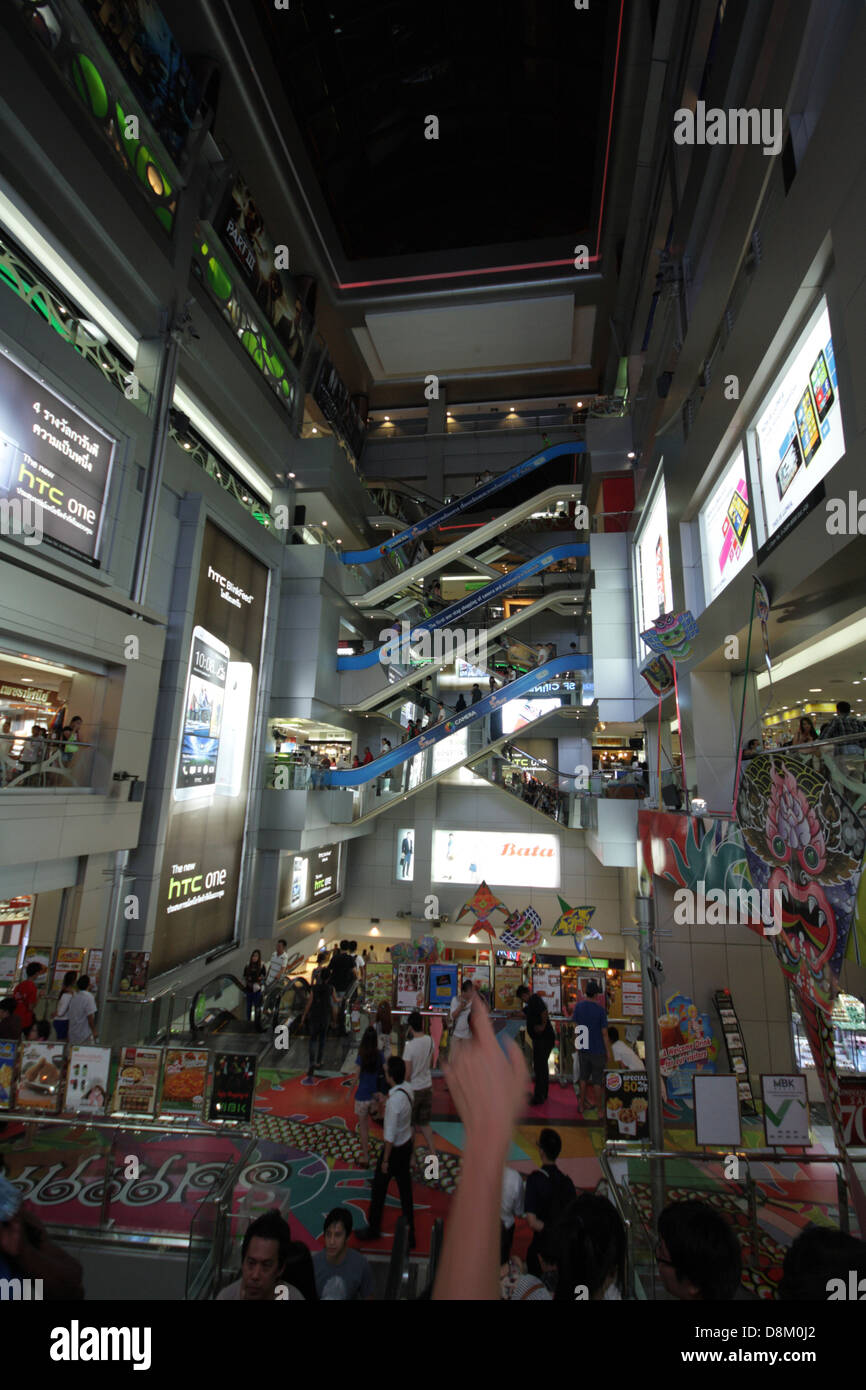 MBK Center , Mahboonkrong a popular shopping mall for Thai people and a ...
