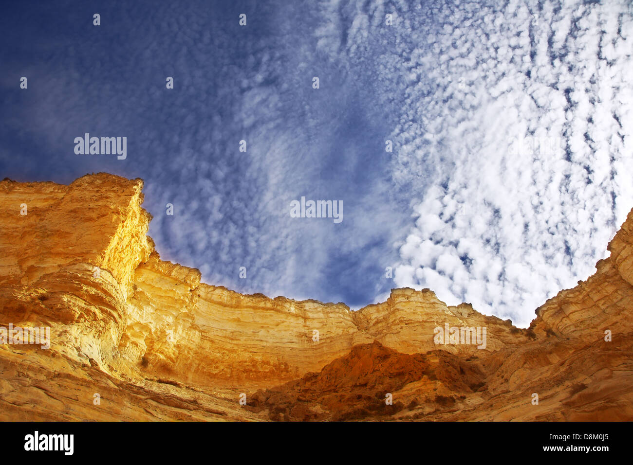 The canyon from dry sandstone Stock Photo - Alamy
