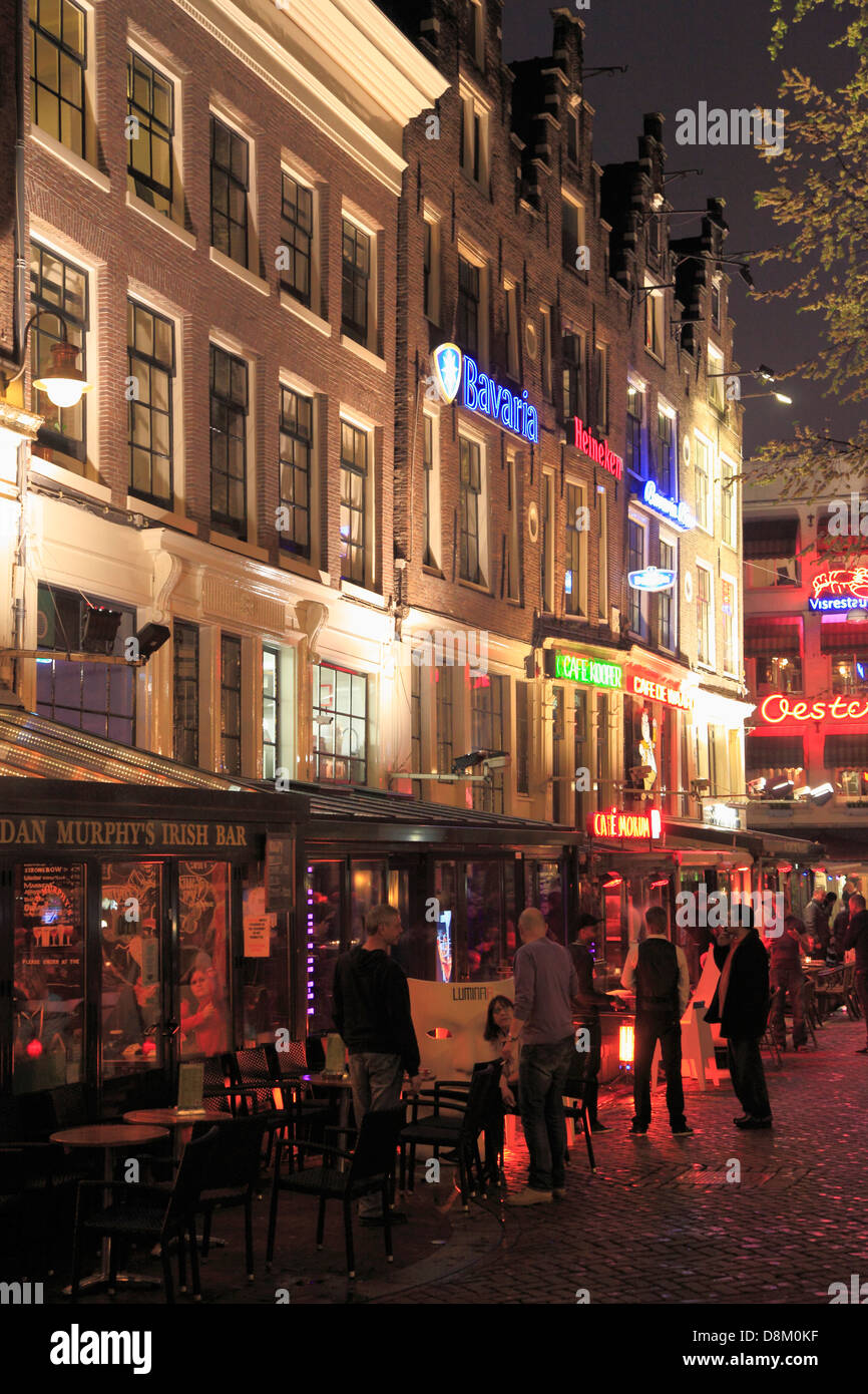 Netherlands, Amsterdam, Leidseplein, nightlife Stock Photo - Alamy
