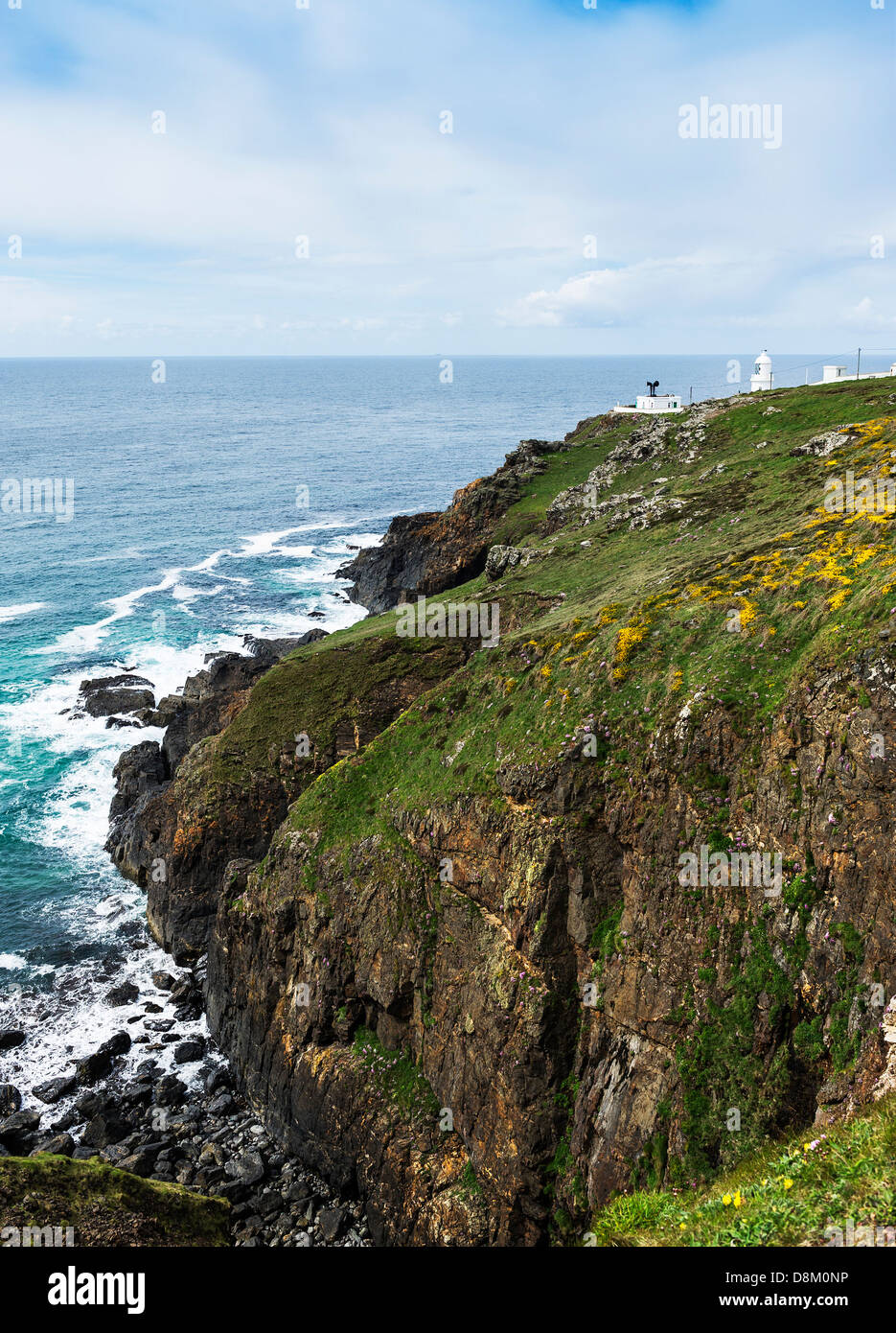 The coast of Pendeen in Cornwall Stock Photo - Alamy
