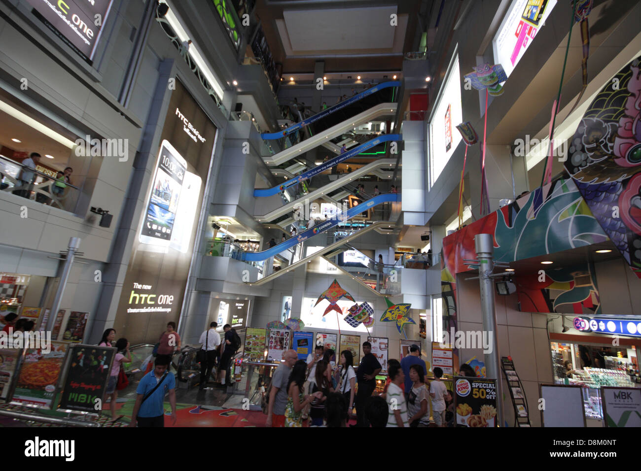 MBK Center , Mahboonkrong a popular shopping mall for Thai people and a ...
