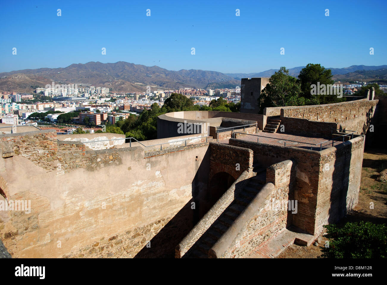 Gibralfaro castle castillo de hi-res stock photography and images - Alamy