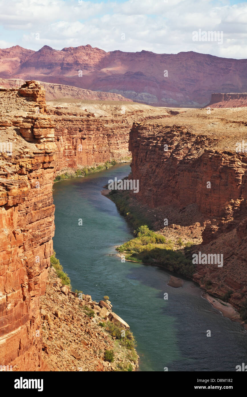 Green water of the Colorado River Stock Photo - Alamy