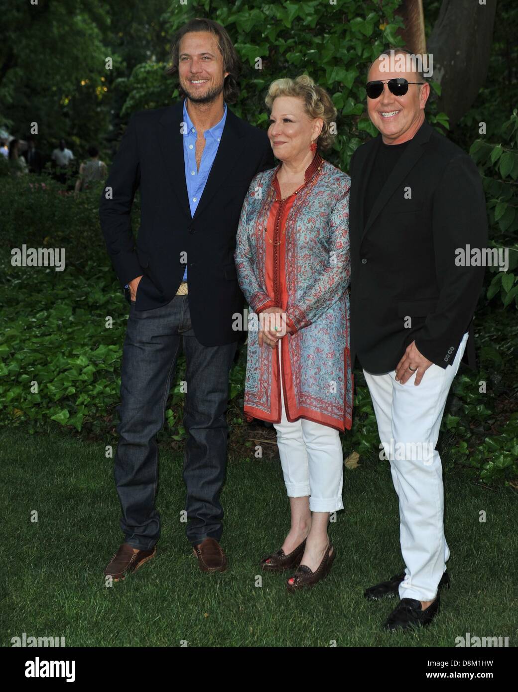 New York, USA. 30th May 2013. Lance LePere, Bette Midler, Michael Kors ...