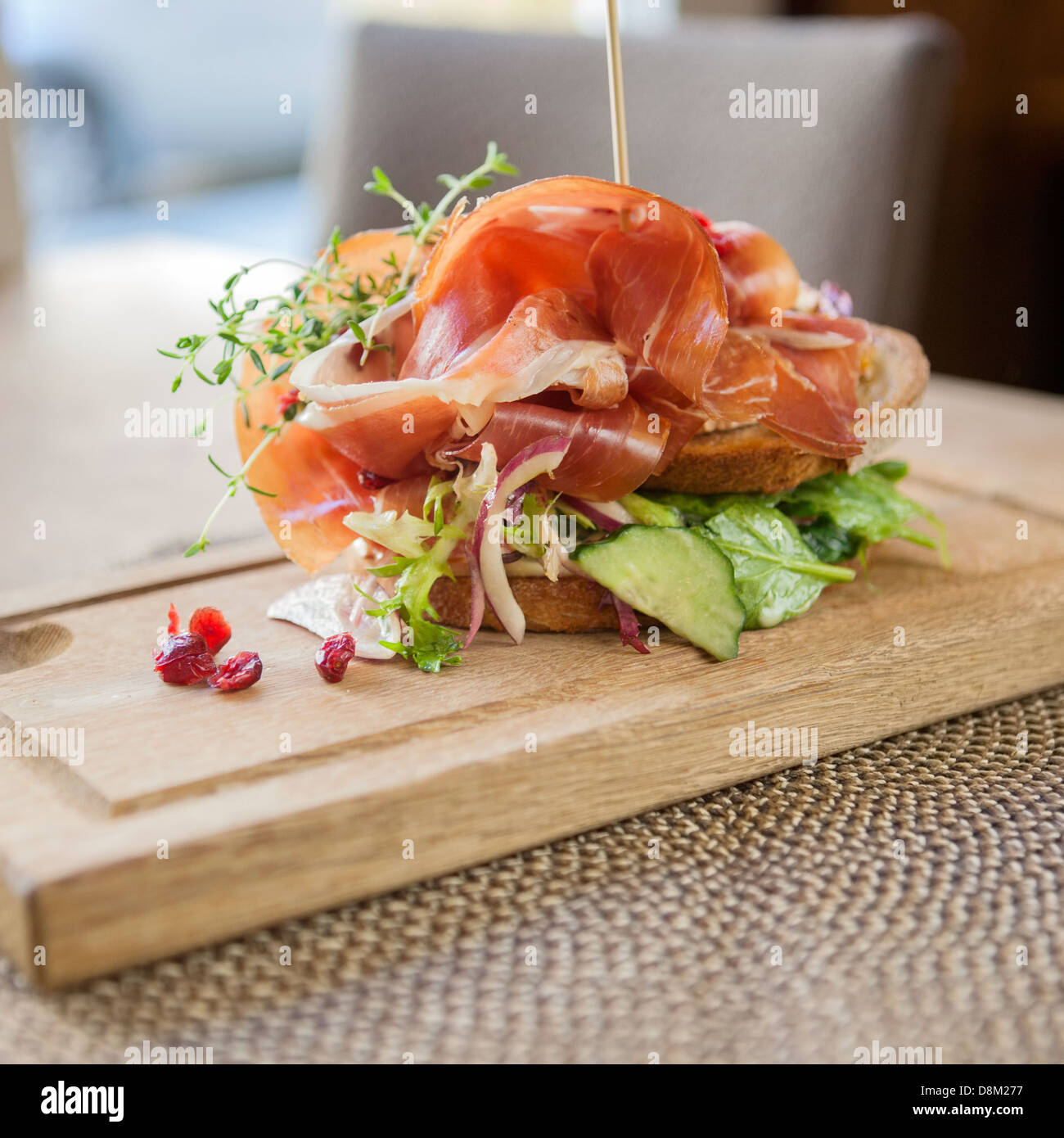 Parma ham sandwich hi-res stock photography and images - Alamy