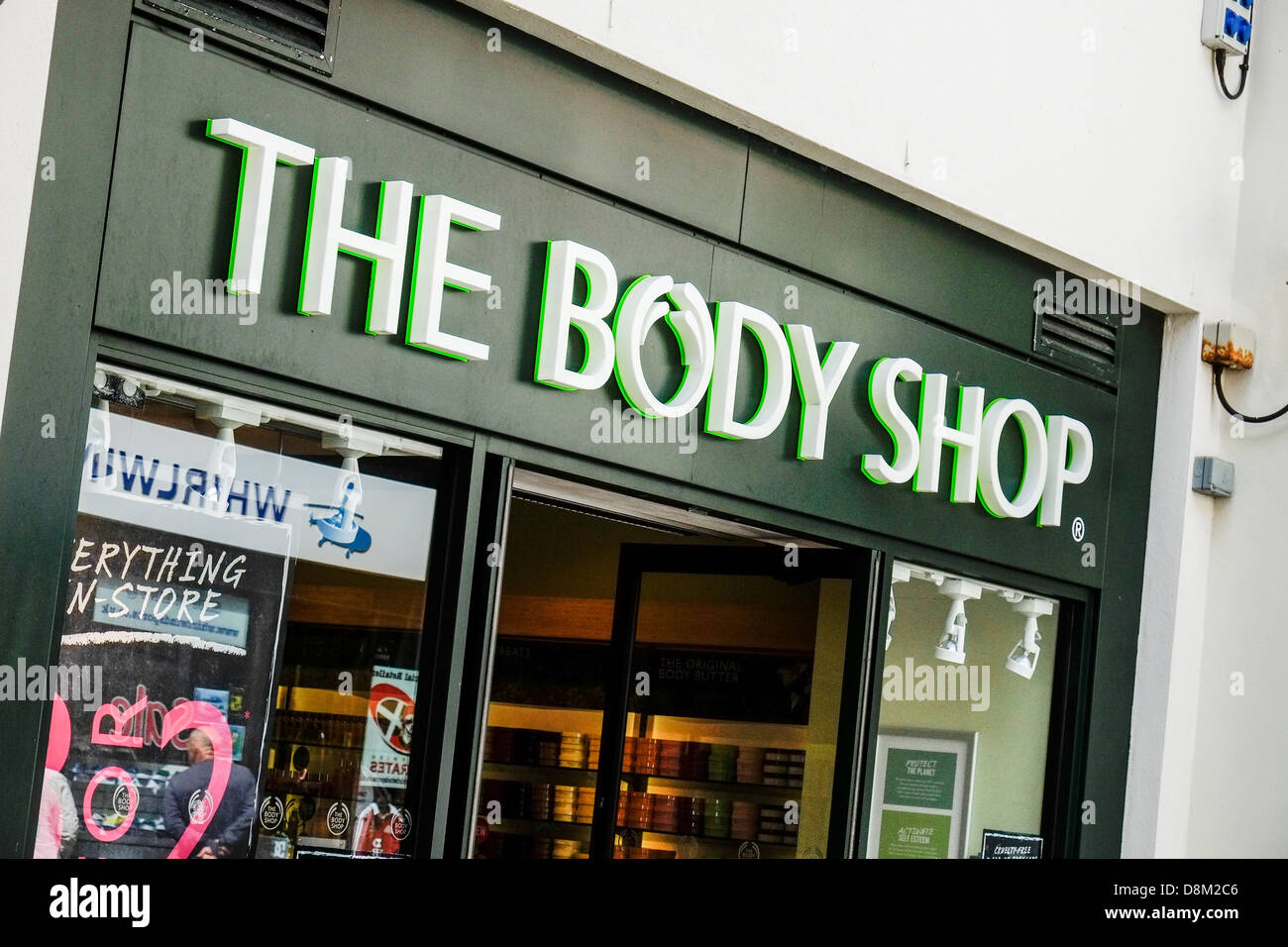 The Body Shop Stock Photo - Alamy