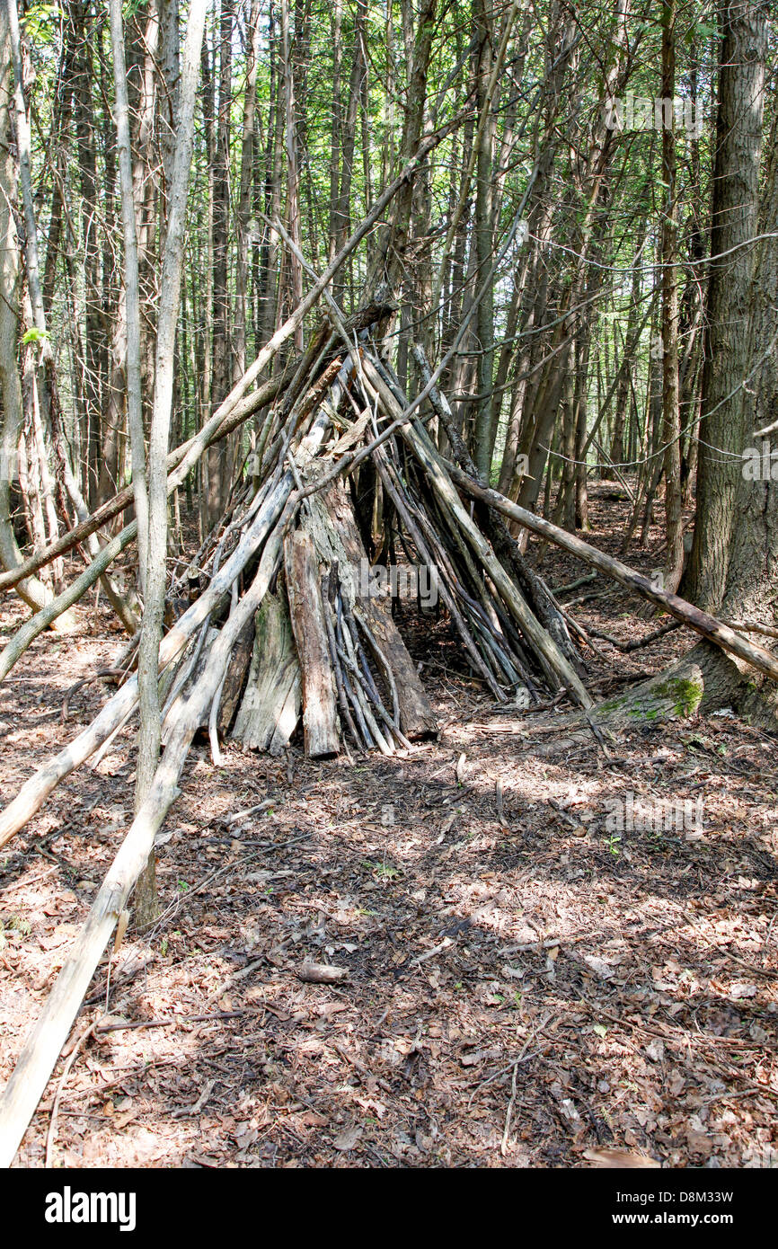 Eastern Woodlands Native Americans Shelter