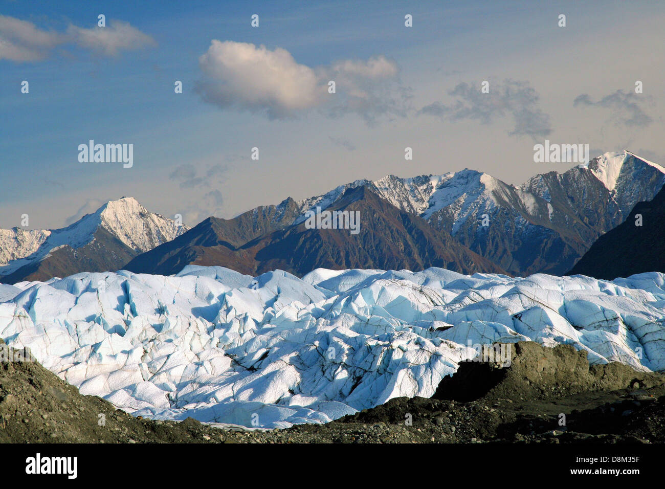 alaska wilderness glacier glacier ice usa ice Stock Photo - Alamy