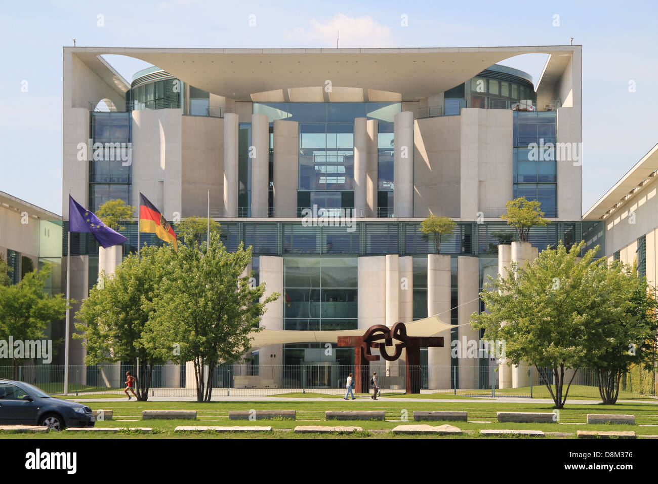 The Chancellery in the Government District of Berlin, Germany, serves ...