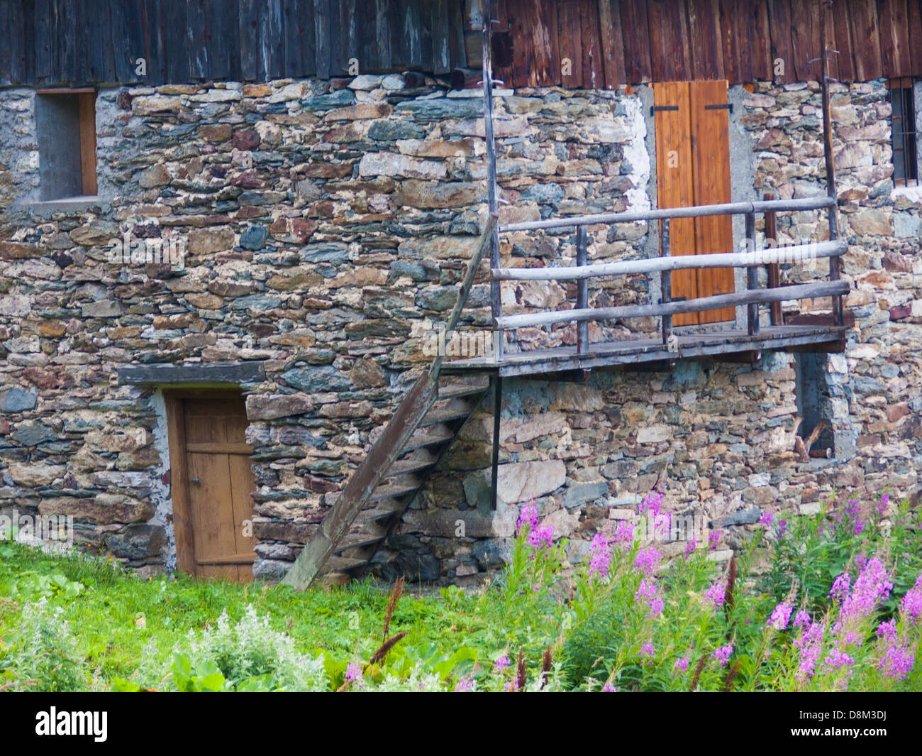 plan fournier,champagny en vanoise,savoie,france Stock Photo - Alamy