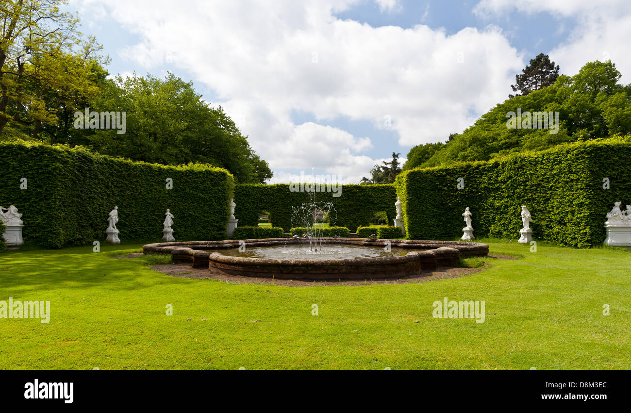 Trier/ Treves: Palace garden ("Palastgarten"), Rhineland-Palatinate ...
