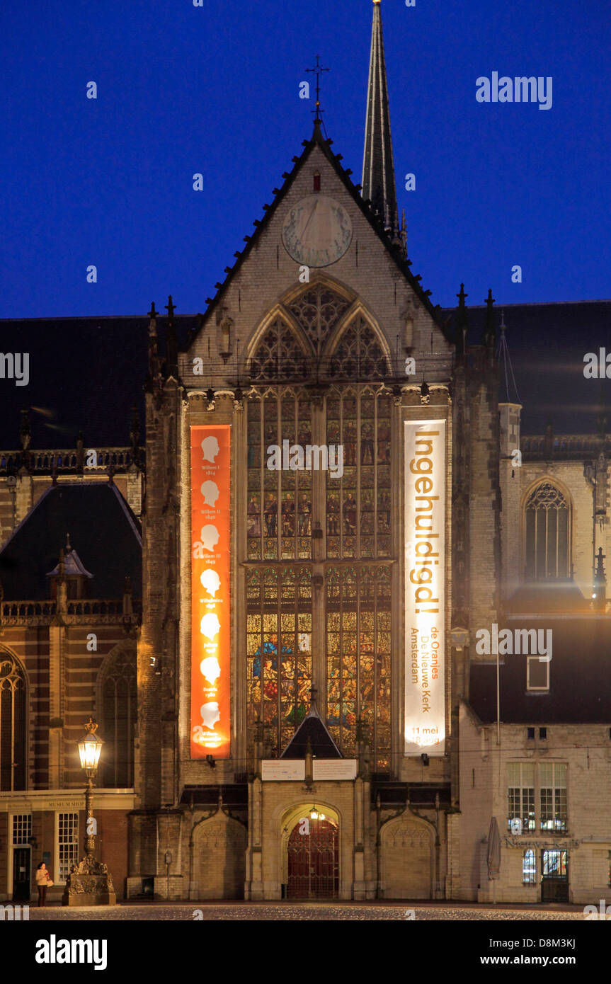 Netherlands new church nieuwe kerk hi-res stock photography and images ...