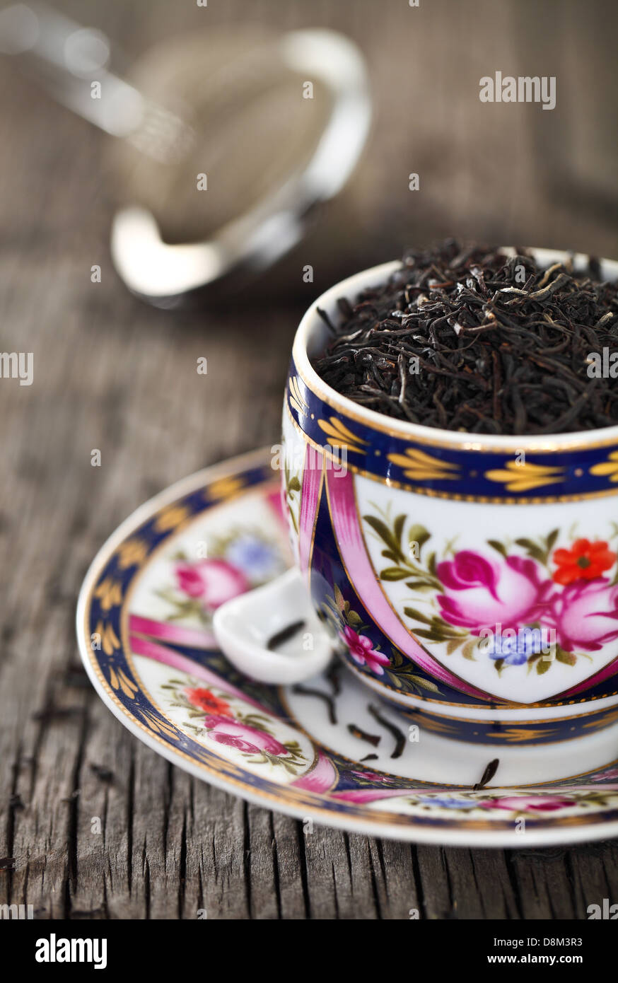 Vintage india tea hi-res stock photography and images - Alamy