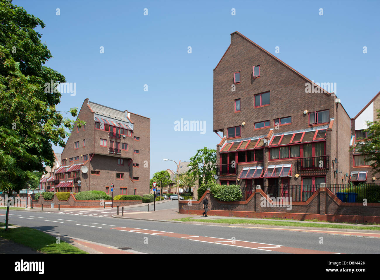 Bywater Place London SE16 Stock Photo - Alamy