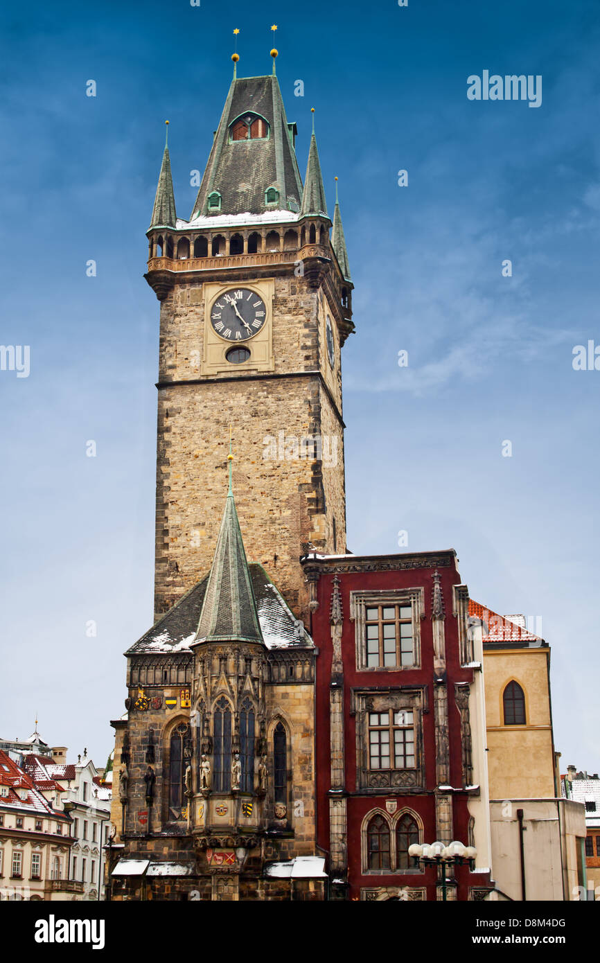 Prague city hall hi-res stock photography and images - Alamy