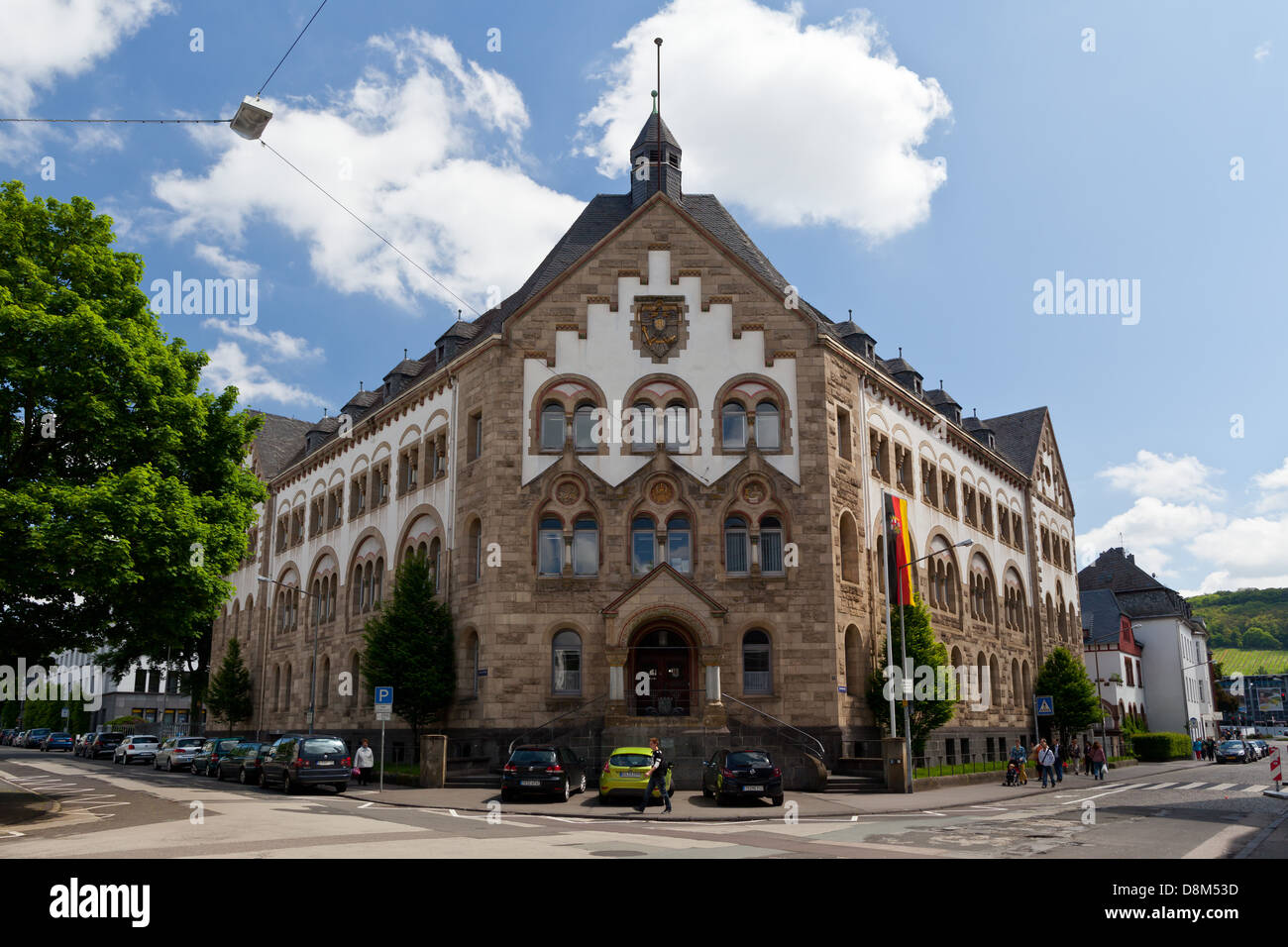 Trier/ Treves: Historical building of the Surveyors Office; Rhineland ...