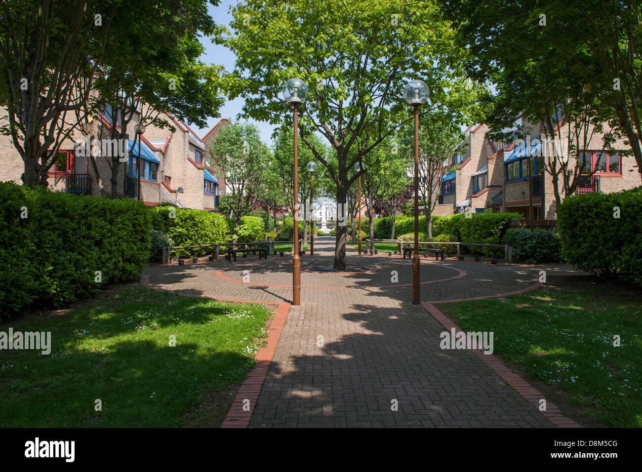 Bywater Place London SE16 Stock Photo - Alamy