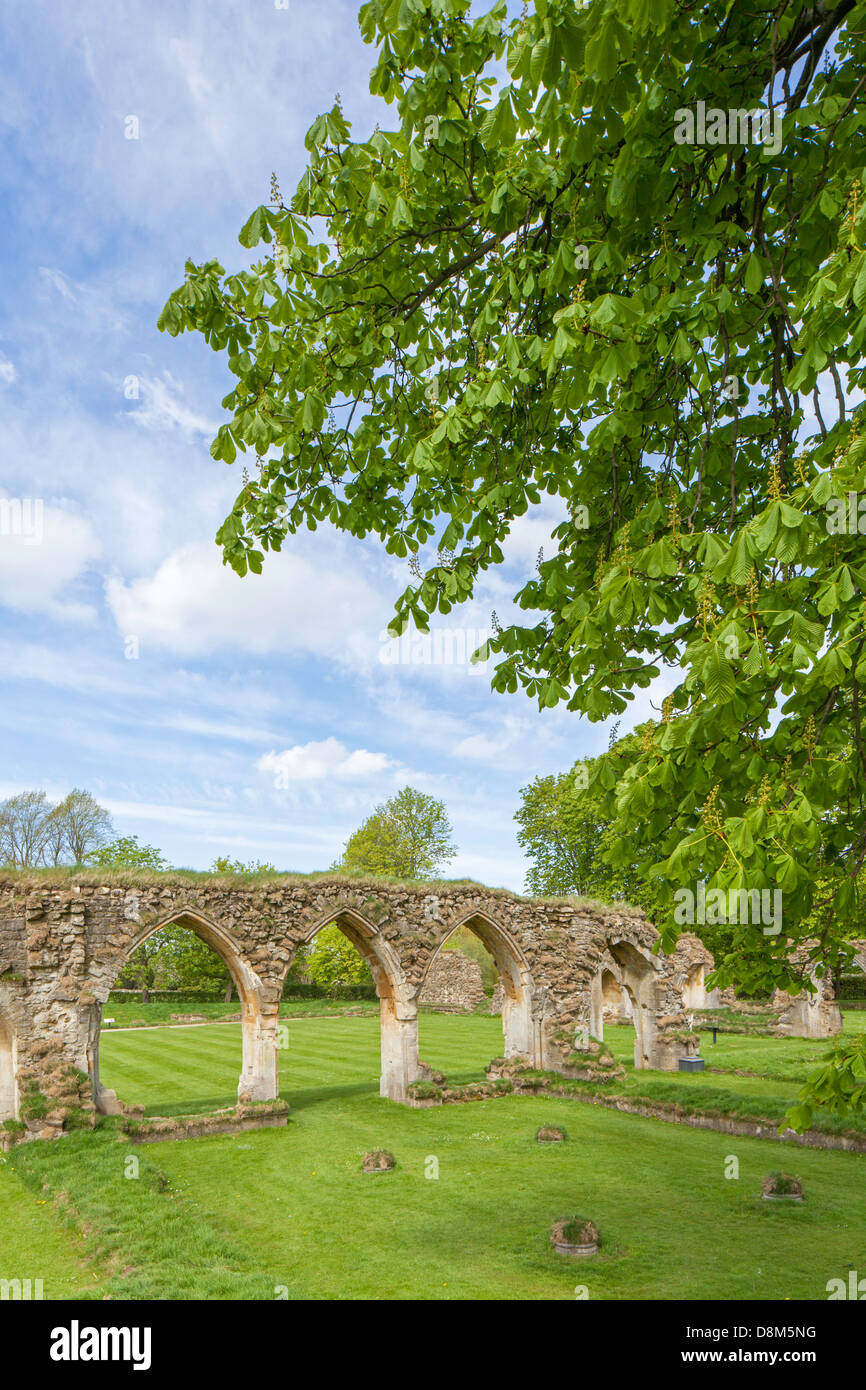 Hailes abbey ruins near winchcombe hi-res stock photography and images ...
