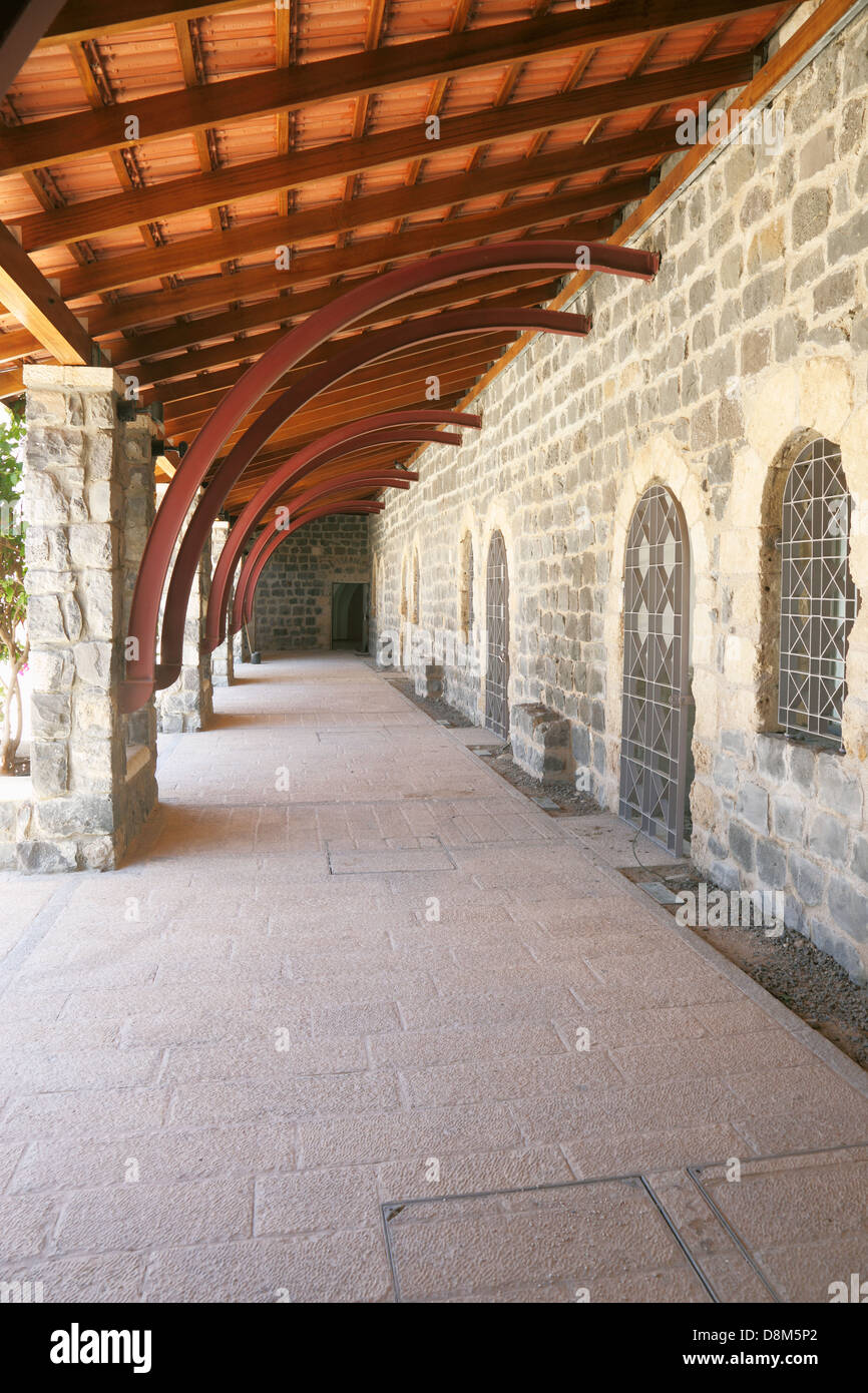 Porch along the ancient walls Stock Photo - Alamy
