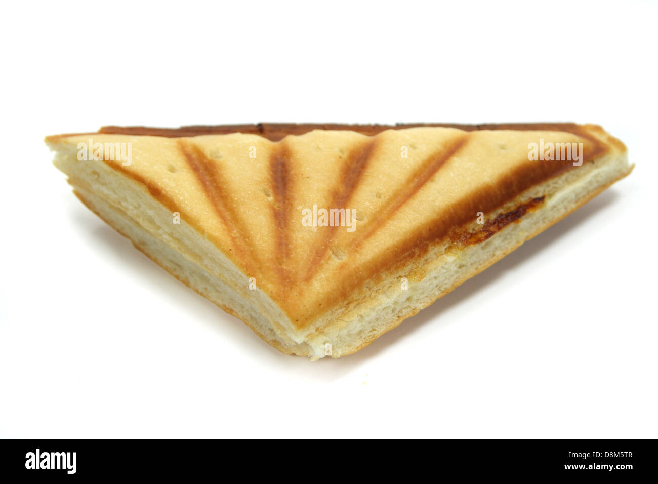 Baked triangle sandwich Stock Photo - Alamy