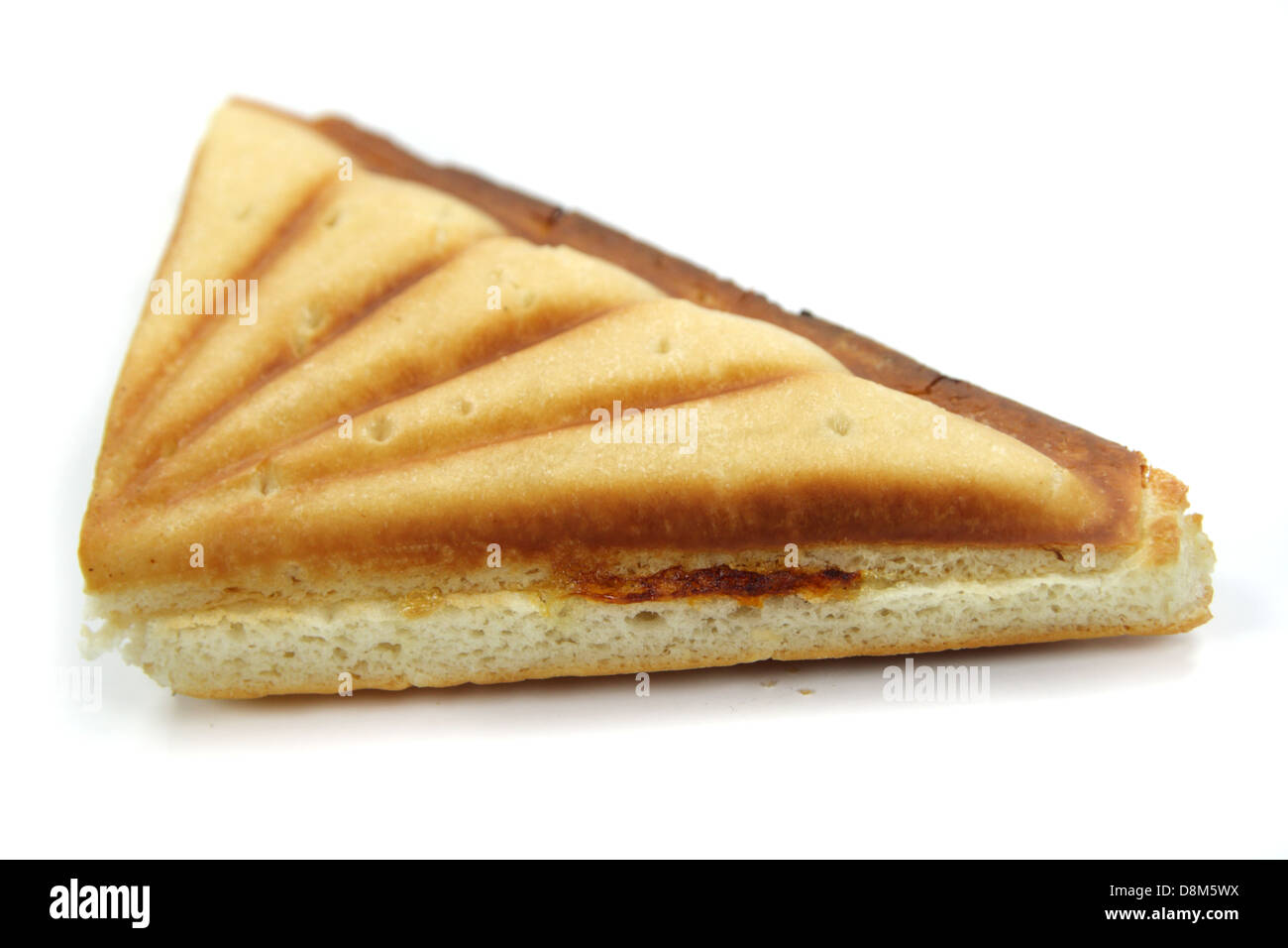 Baked triangle sandwich Stock Photo - Alamy